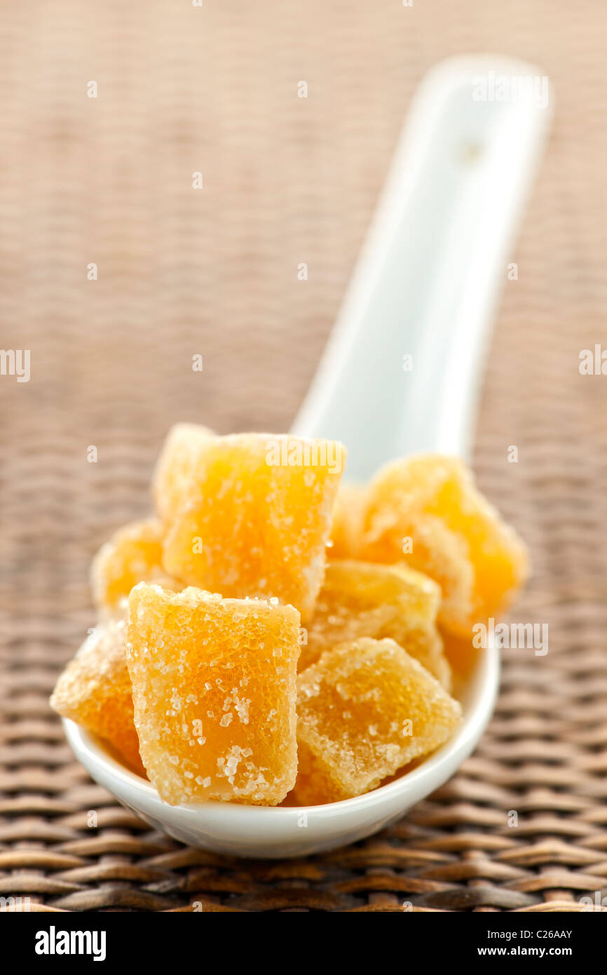 Caramelized ginger candy hi-res stock photography and images - Alamy