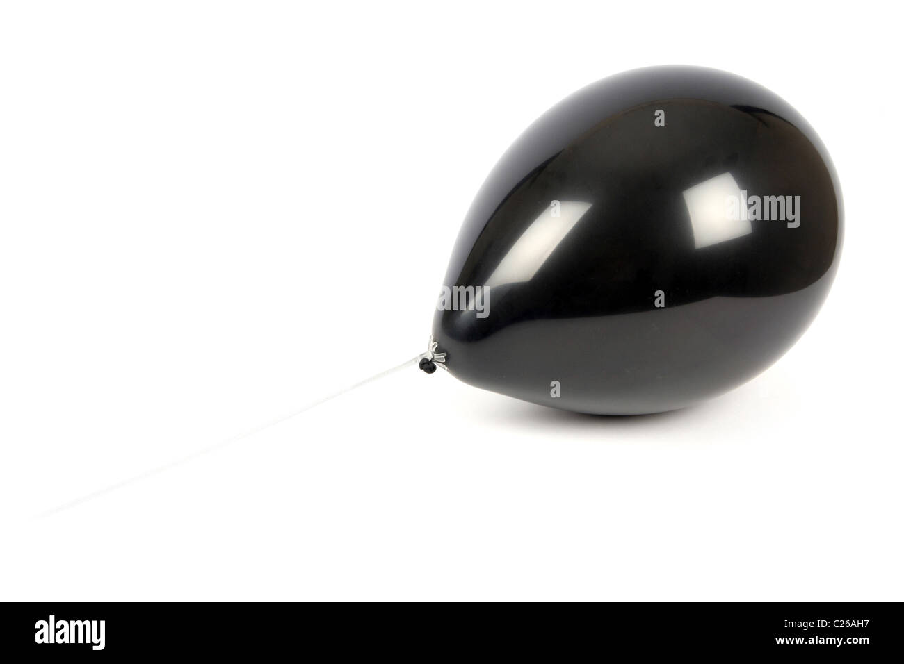 isolated black balloon Stock Photo - Alamy