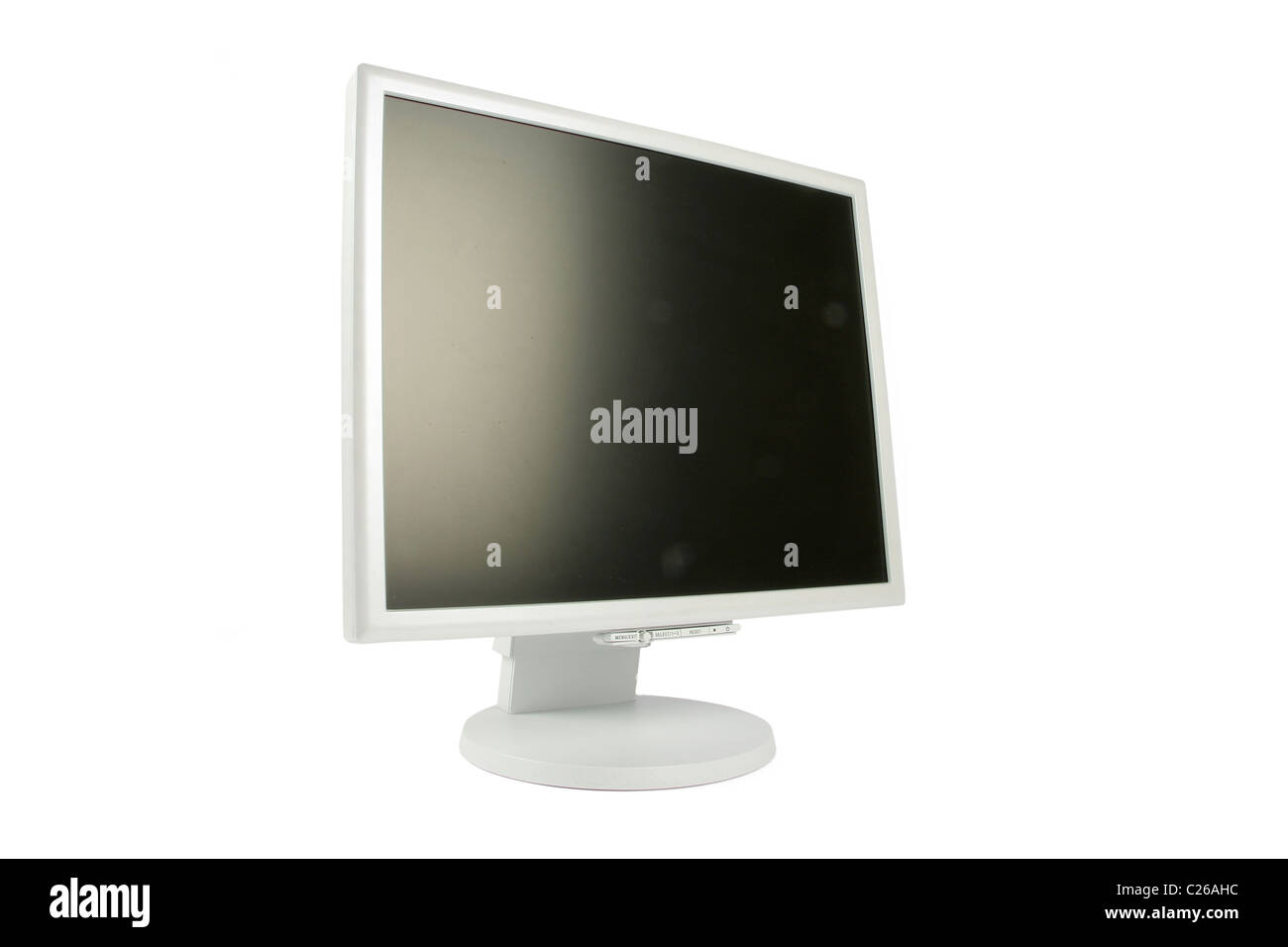 isolated computer Liquid-Crystal Display Stock Photo - Alamy