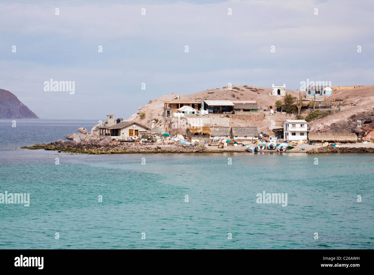 Isla Coyote (Pardito), a small fishing island where the Cuevas family ...