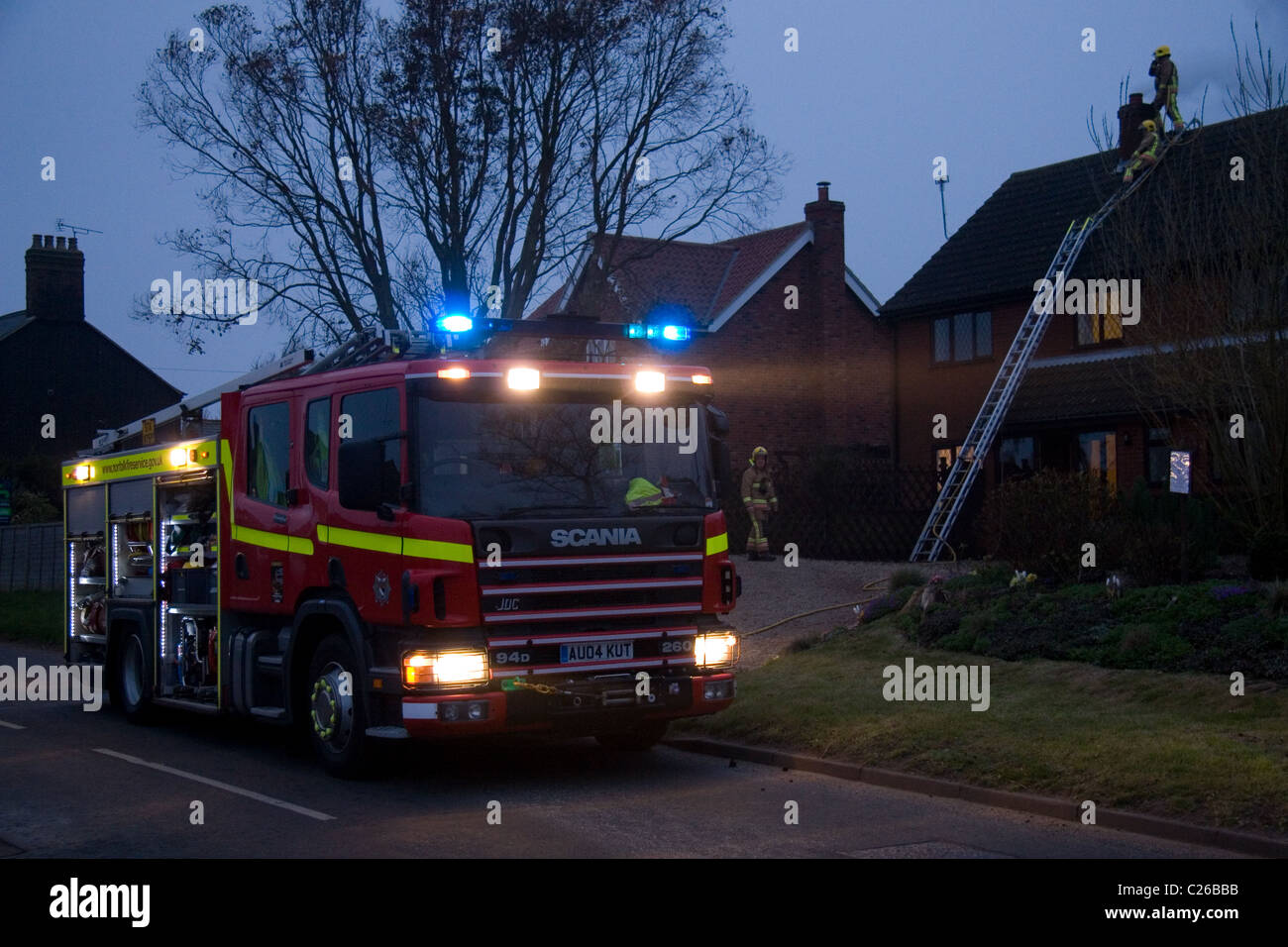 Scania fire engine hi-res stock photography and images - Alamy