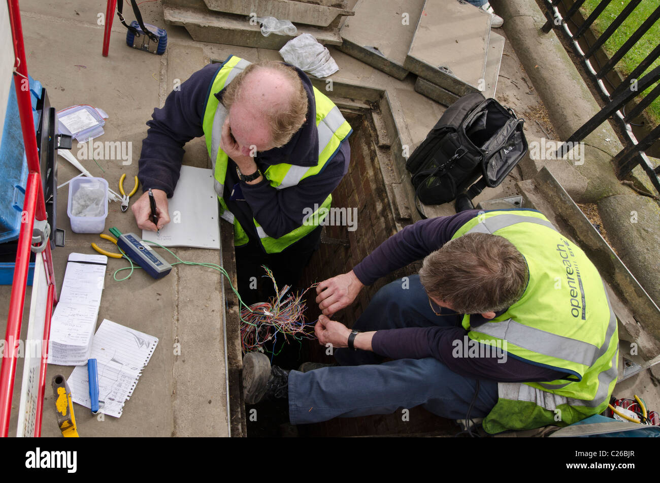 Bt manhole hi-res stock photography and images - Alamy