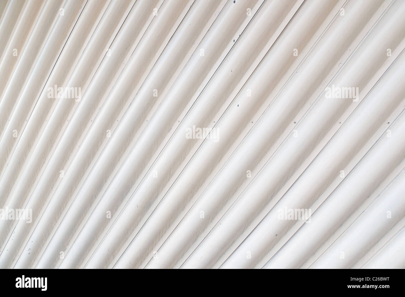 Curved white gate hi-res stock photography and images - Alamy