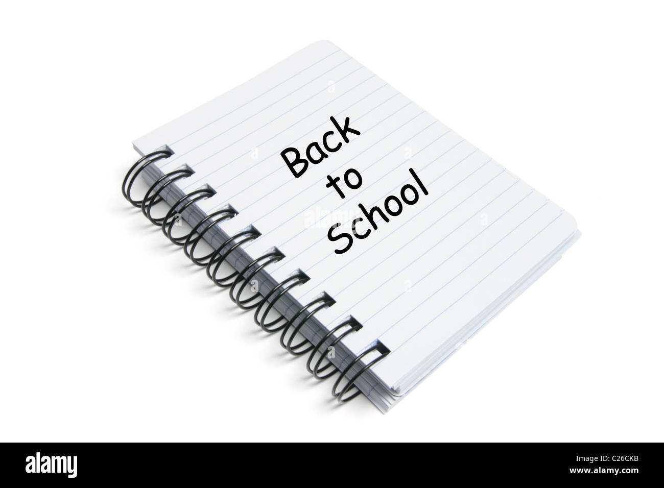 Back to School Concept owith Notepad Stock Photo - Alamy Back to School Concept owith Notepad Stock Photo - Alamy