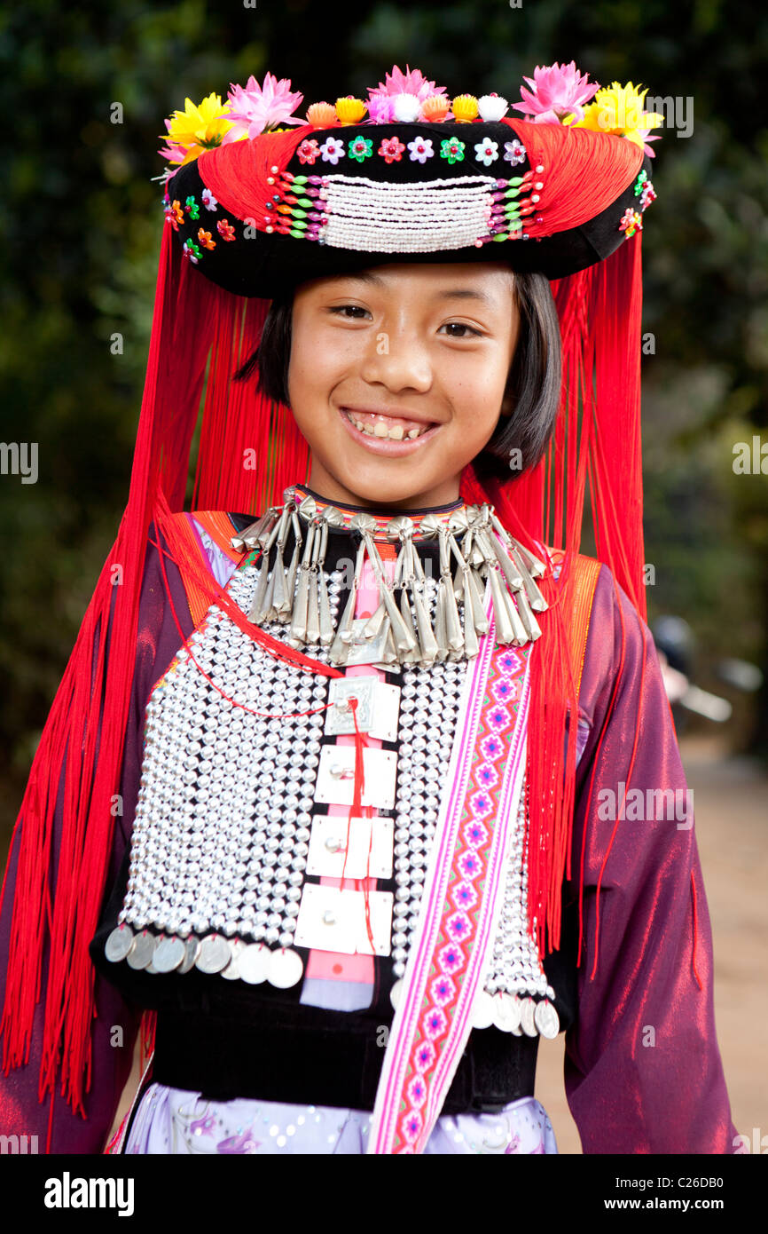Lisu hilltribe girl hi-res stock photography and images - Alamy