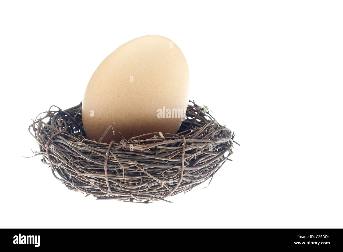 eggs in the nest Stock Photo - Alamy