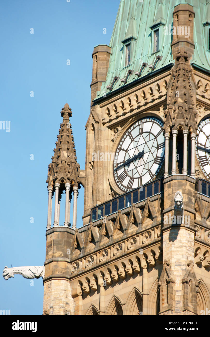 Canada parliament clock tower hi-res stock photography and images - Alamy