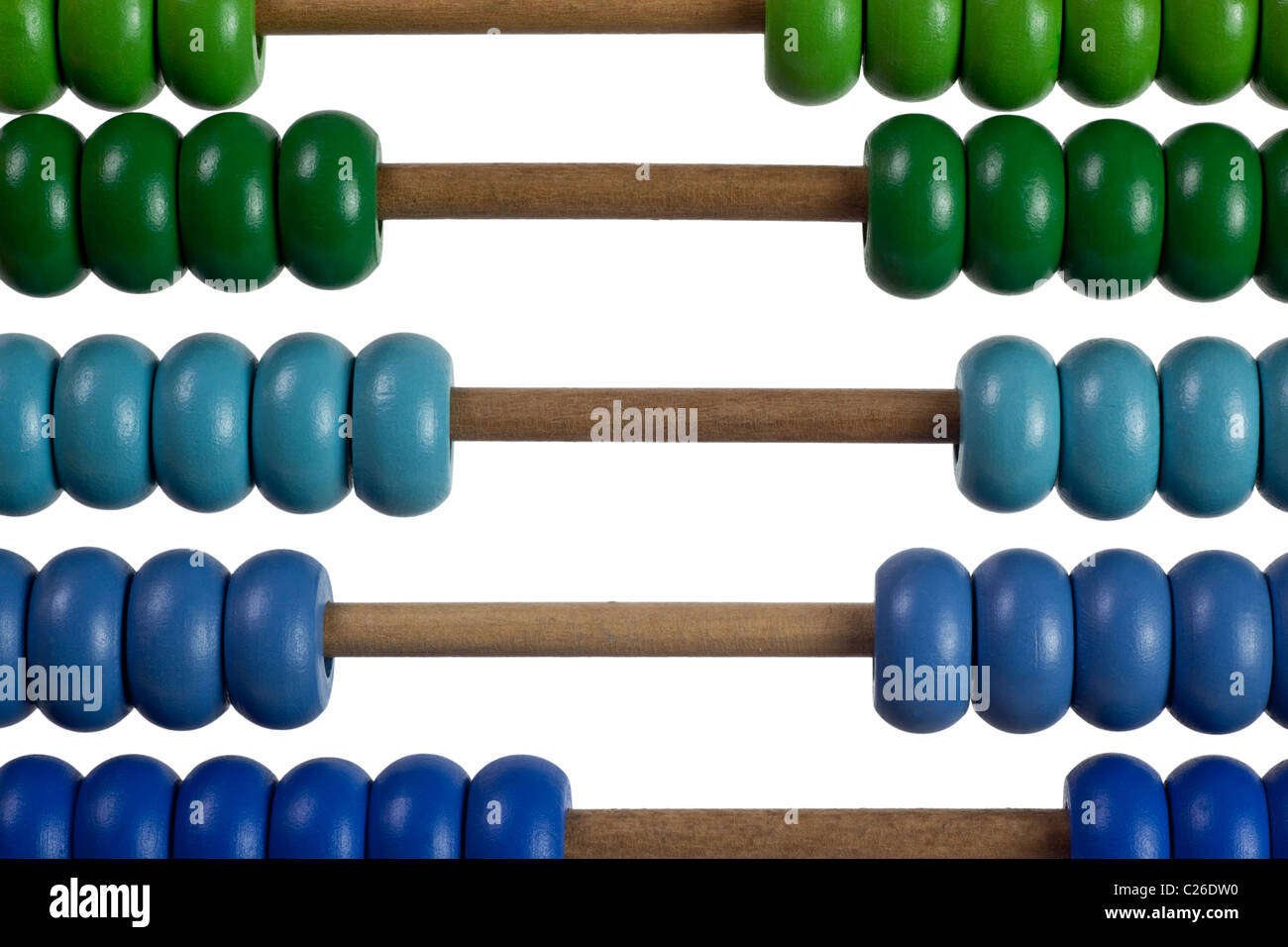 Closeup of the colorful beads of an abacus for children Stock Photo - Alamy