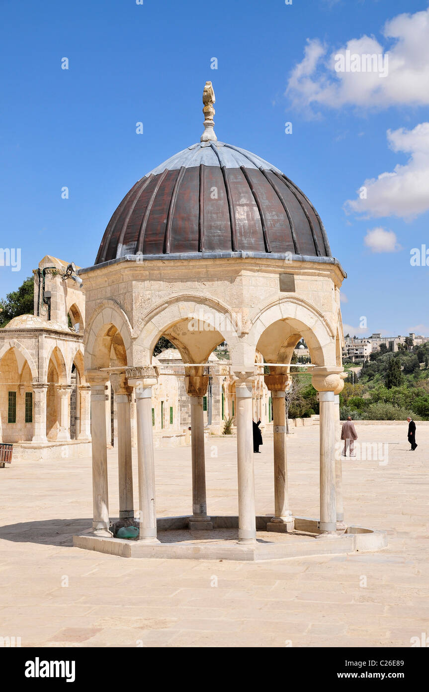 Israel, Jerusalem Old City, a Dome on Haram esh Sharif (Temple Mount ...