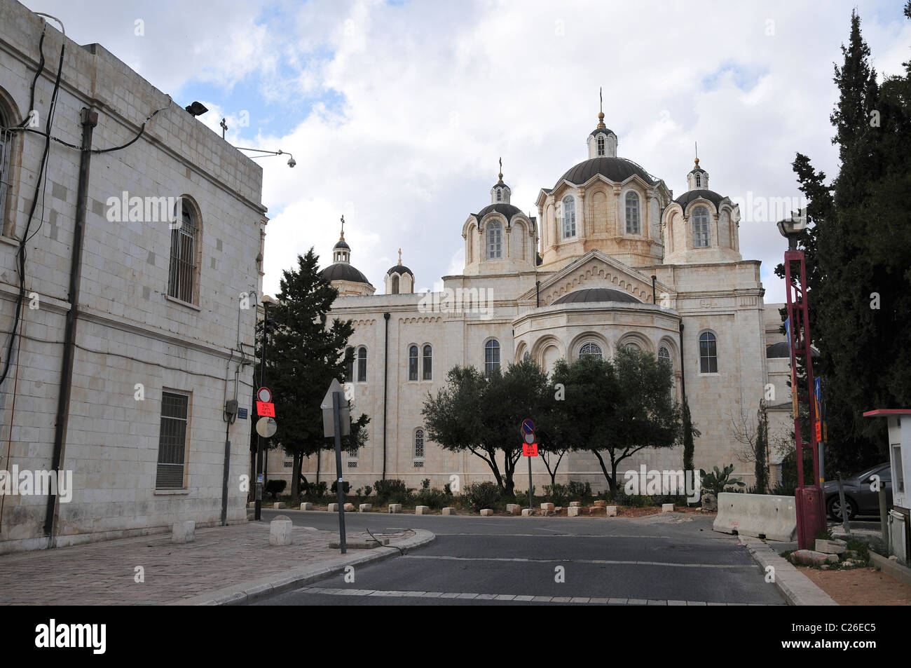 Israel, Jerusalem, The Holy Trinity Cathedral, AKA the Russian Church ...