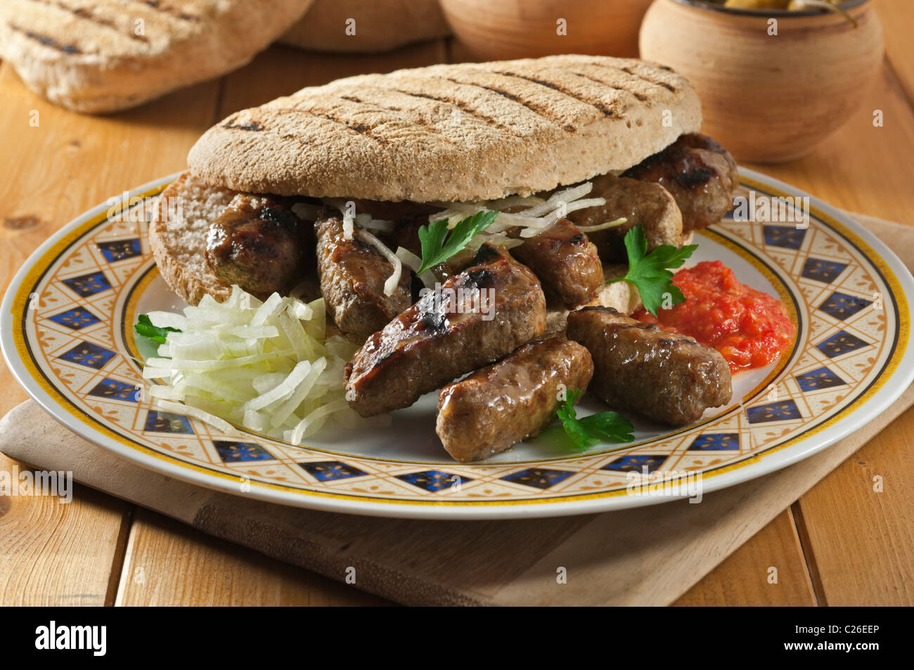 Cevapi Bosnia Stock Photos & Cevapi Bosnia Stock Images - Alamy