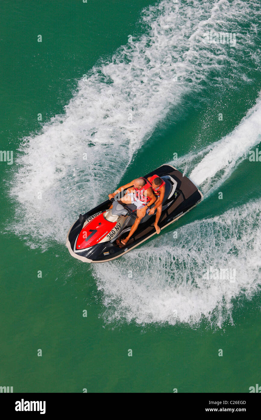 Recreation two people jet ski hi-res stock photography and images - Alamy