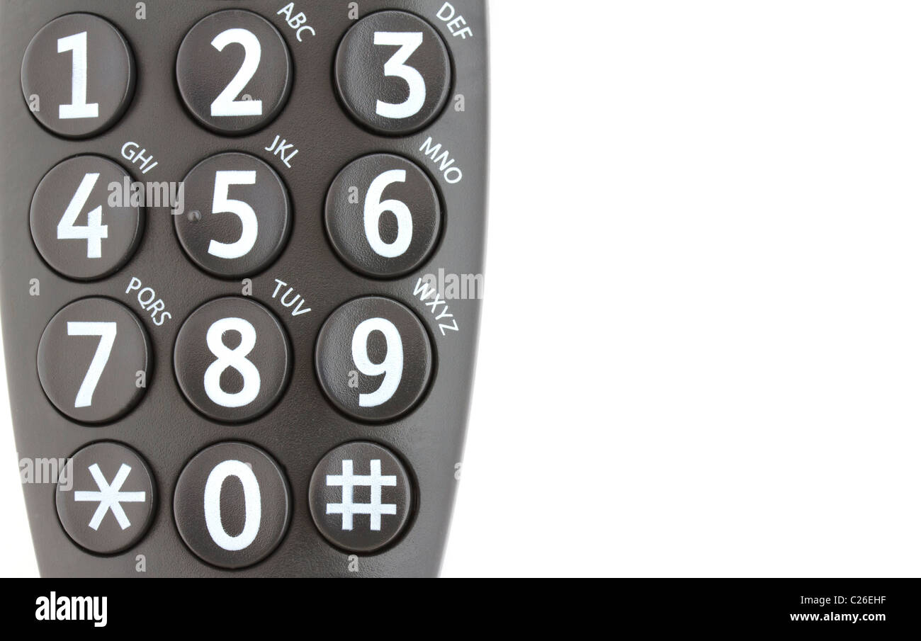 Phone keypad hi-res stock photography and images - Alamy
