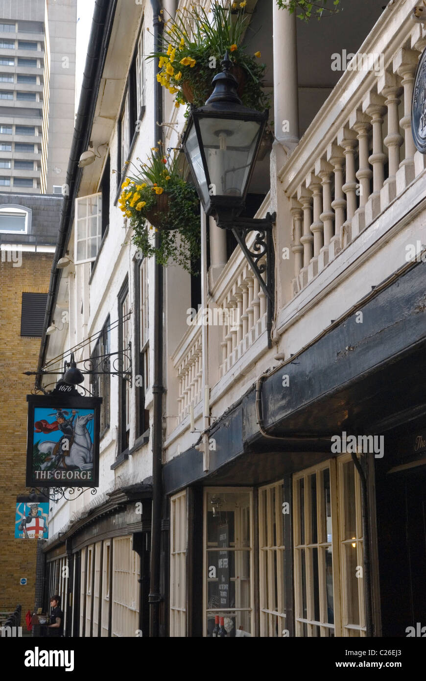 George pub and london and se1 hi-res stock photography and images - Alamy