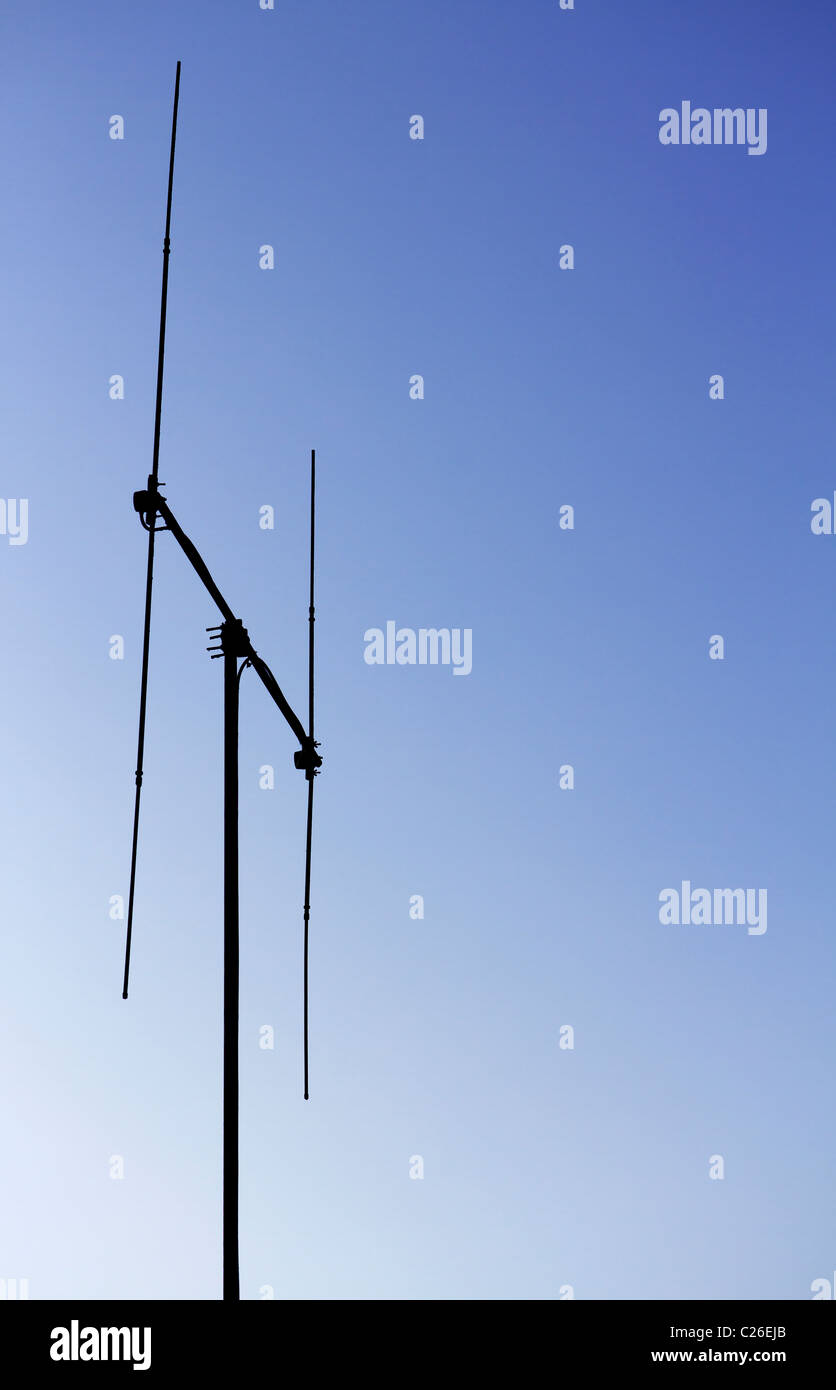Old television aerial hi-res stock photography and images - Alamy