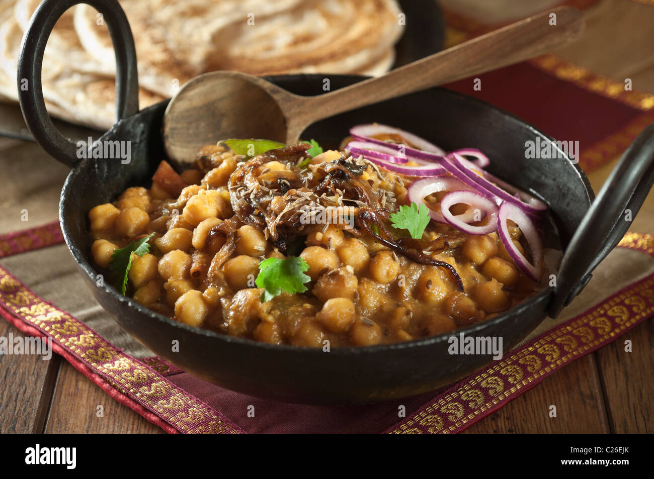 Chana masala hi-res stock photography and images - Alamy
