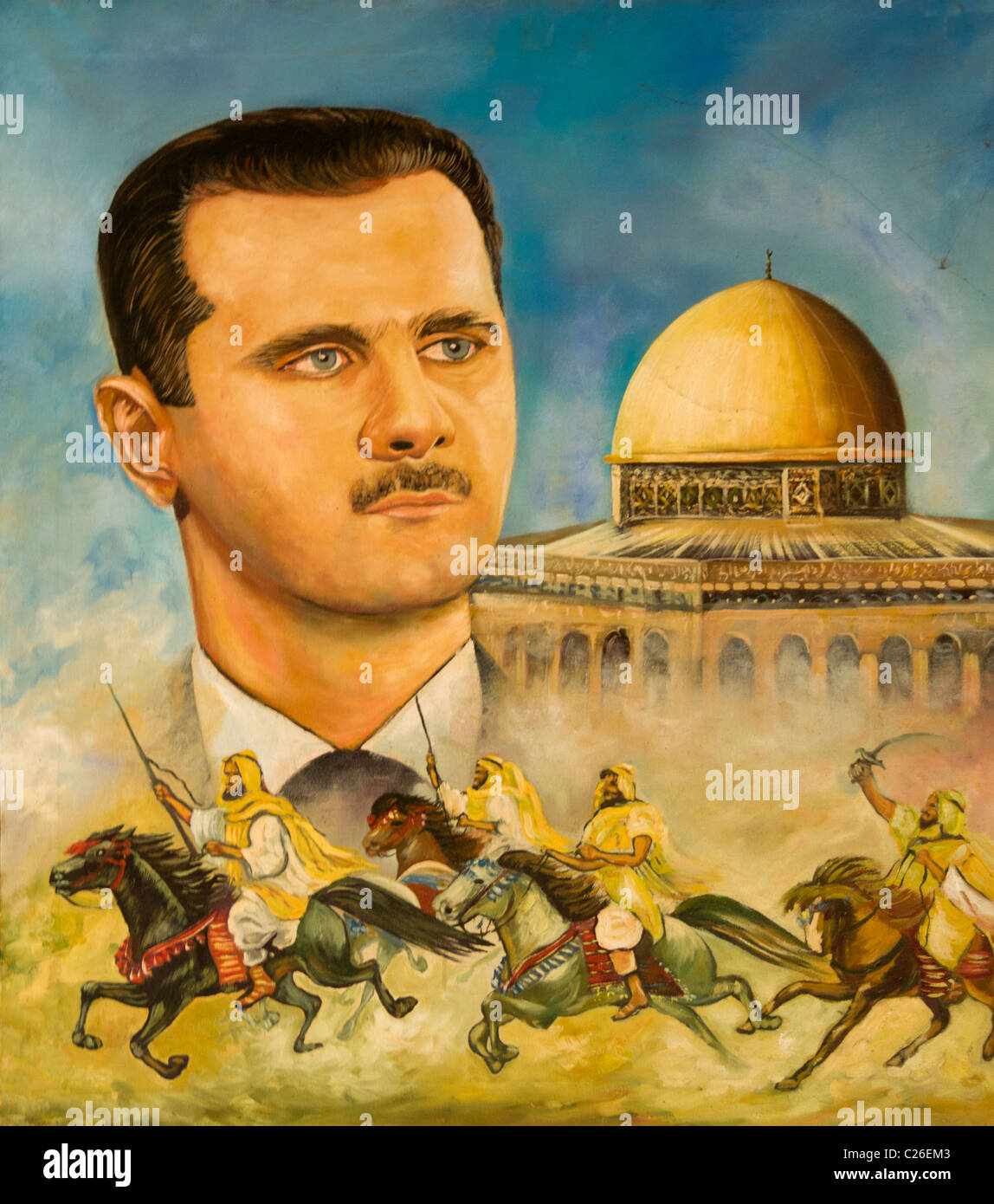 Bashar al assad poster hi-res stock photography and images - Alamy
