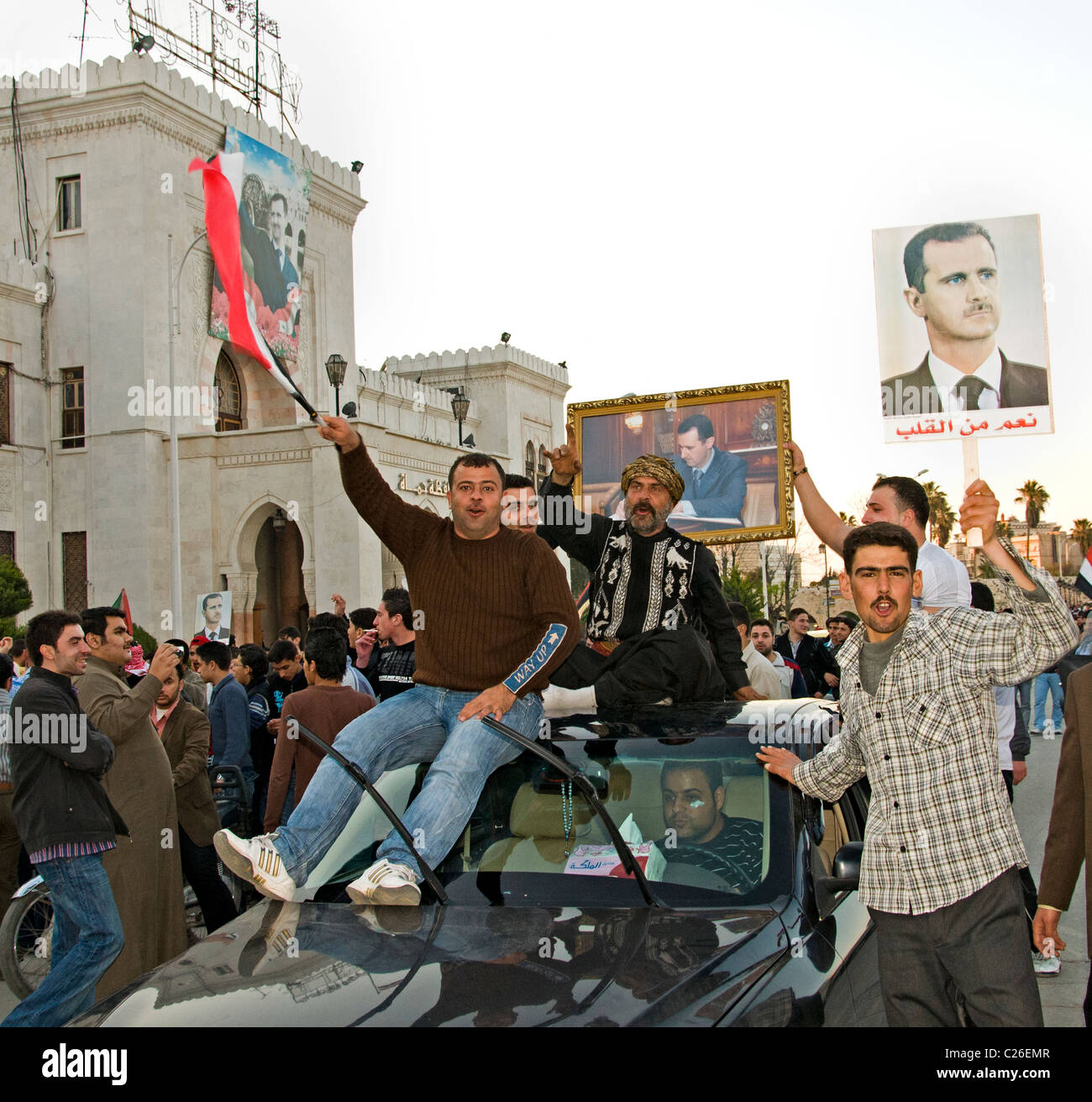Bashar al assad poster hi-res stock photography and images - Alamy