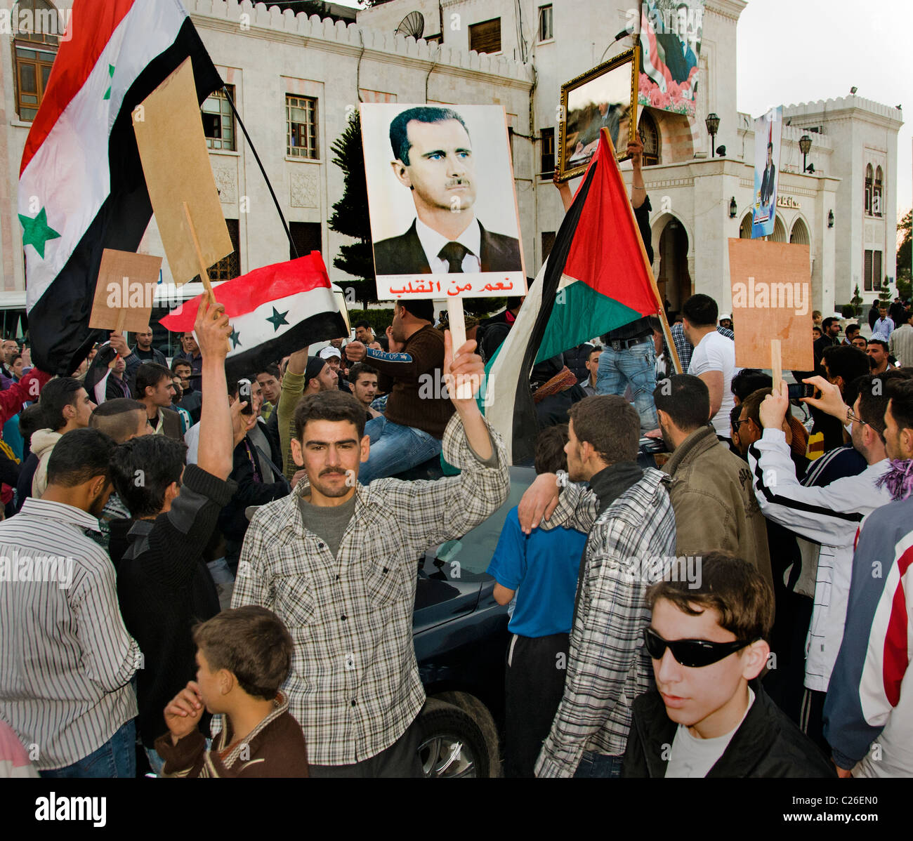 Bashar al assad poster hi-res stock photography and images - Alamy
