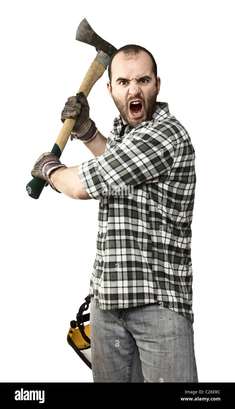 Lumberjack equipment hi-res stock photography and images - Alamy