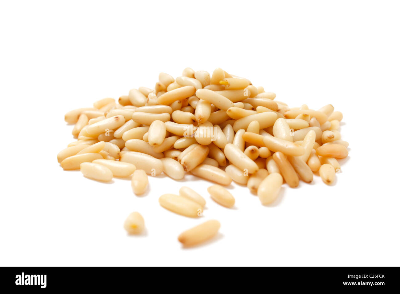 Pine nuts Cut Out Stock Images & Pictures - Alamy
