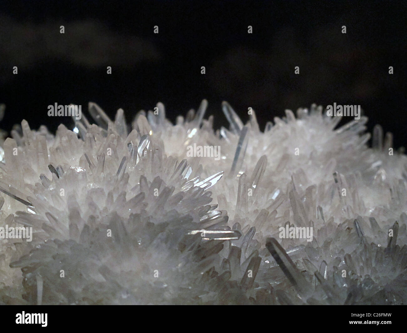 Mineral crystallized in a museum of natural sciences Stock Photo - Alamy