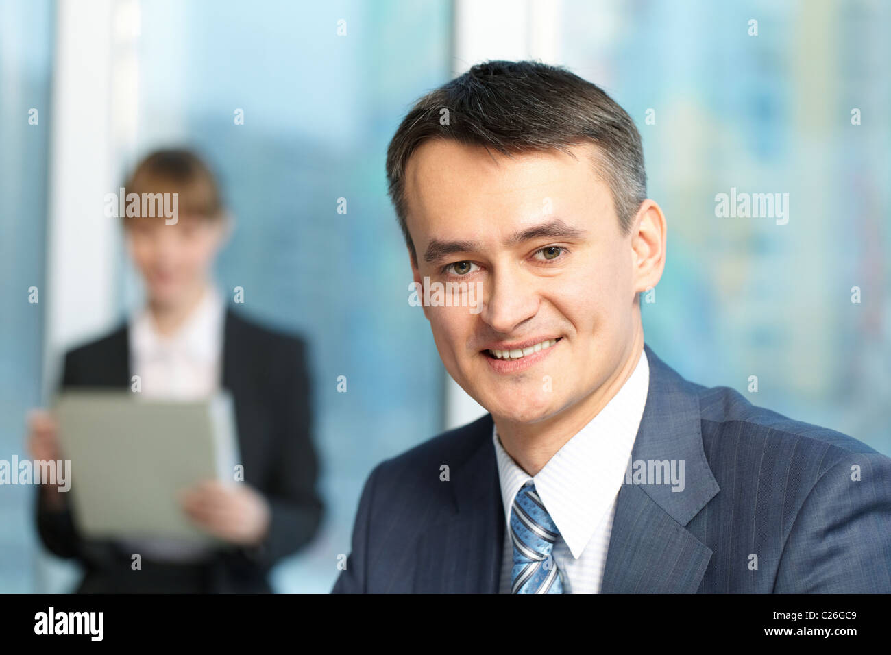 Managers face hi-res stock photography and images - Alamy