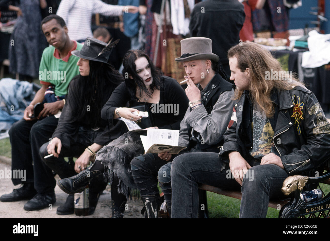 Goths hi-res stock photography and images - Alamy