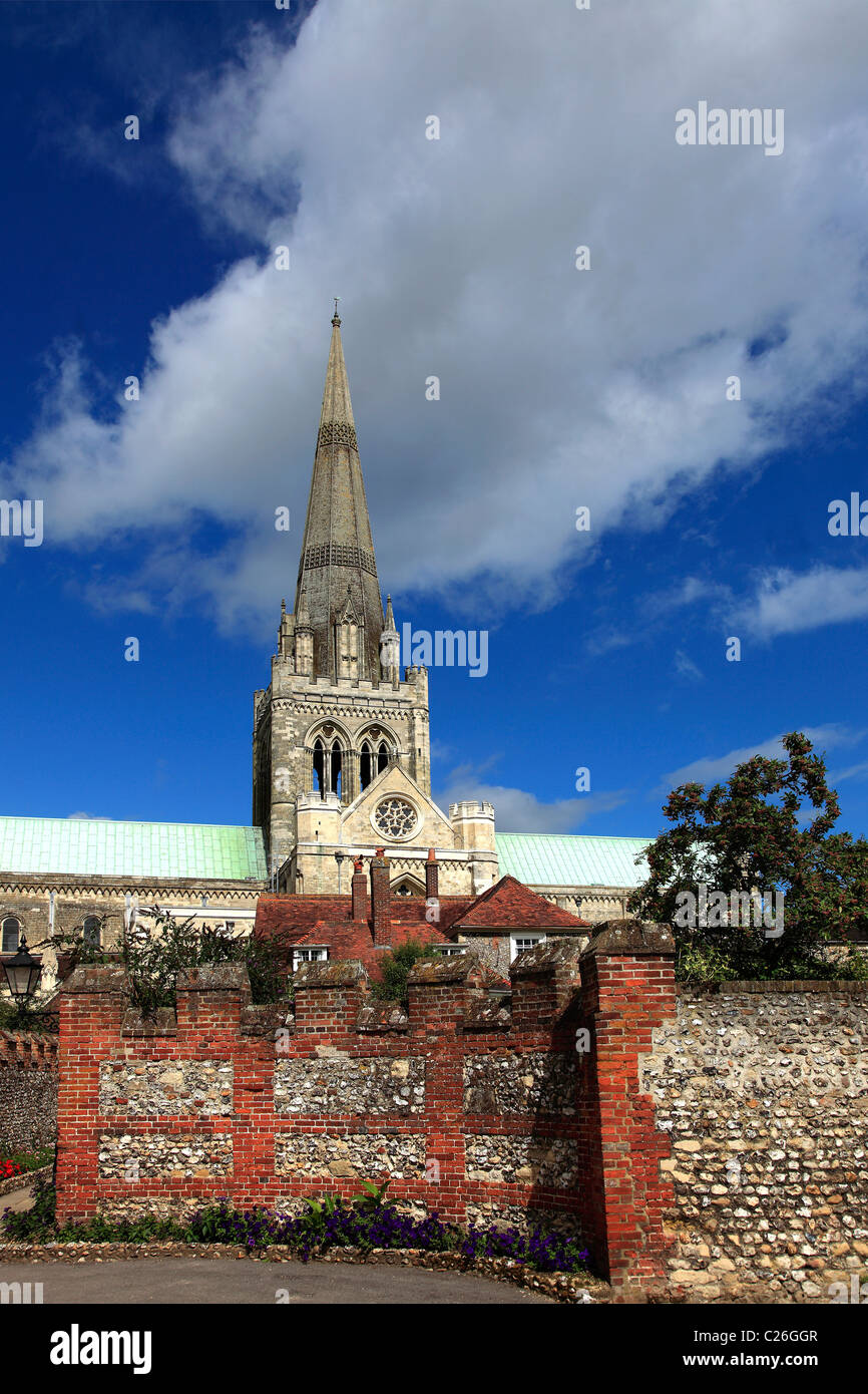 Chichester cathedral bell tower hi-res stock photography and images - Alamy