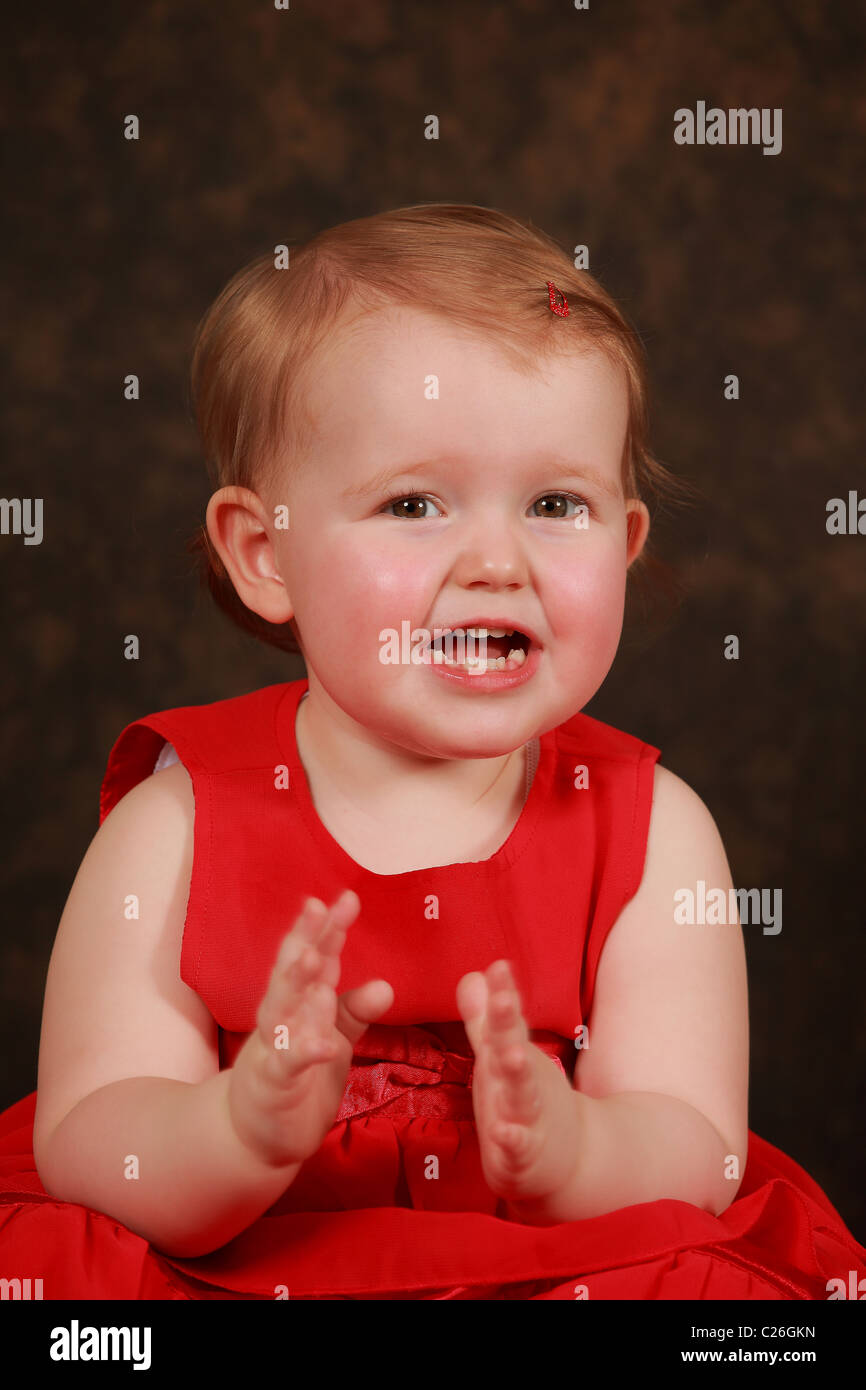 Red Baby Dress High Resolution Stock Photography and Images - Alamy