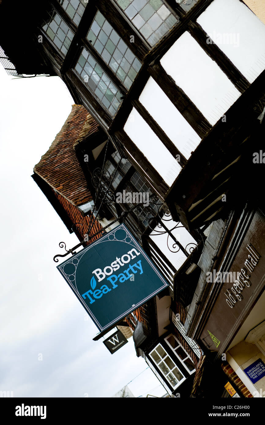 Entrance signs around shopping Mall Salisbury England UK Stock Photo ...