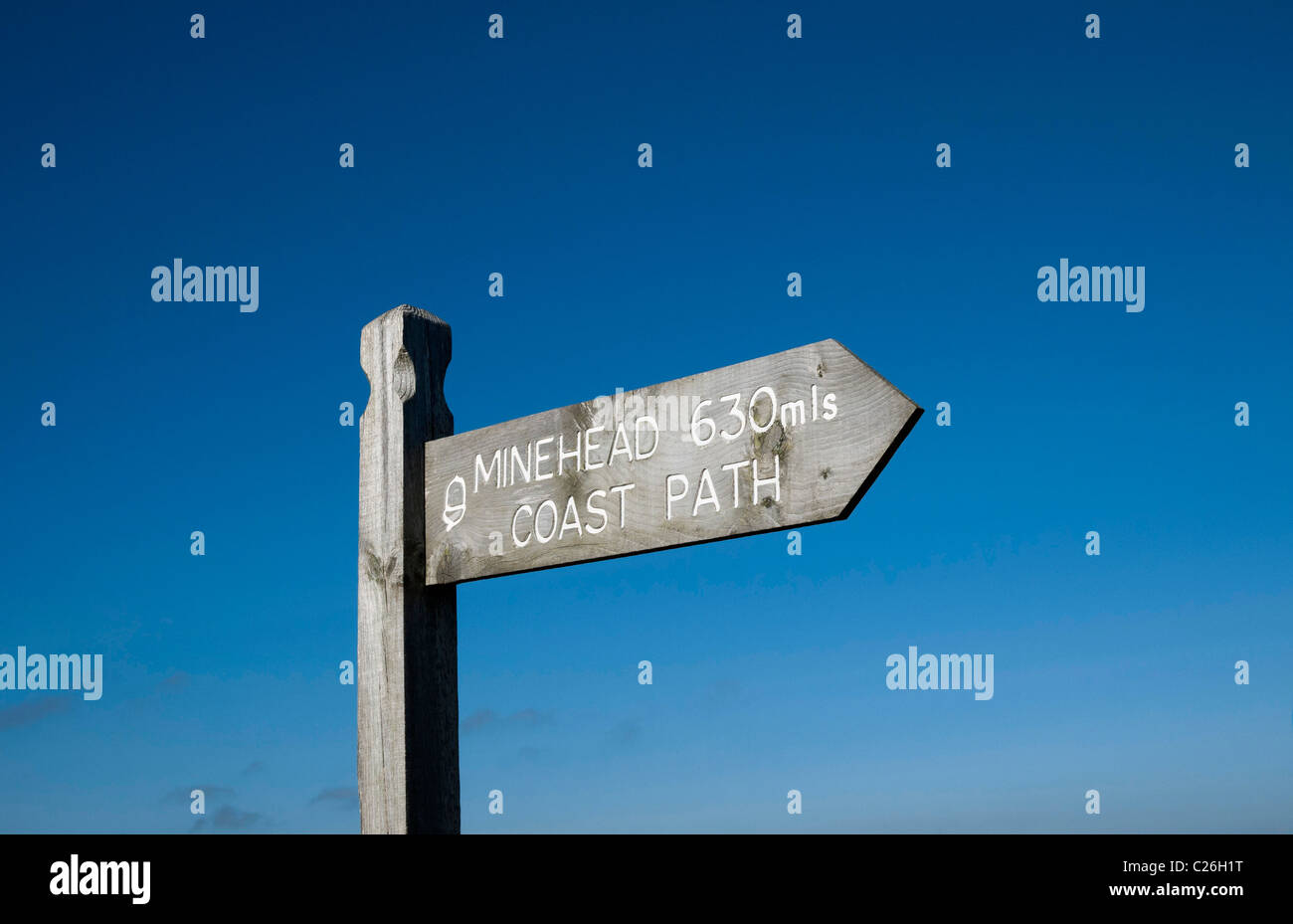 South west coast path sign hi-res stock photography and images - Alamy