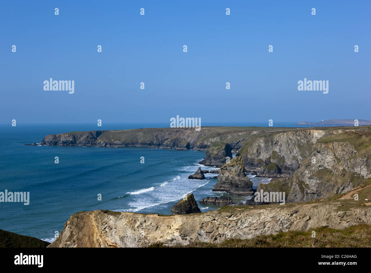 The bull rock cornwall hi-res stock photography and images - Alamy