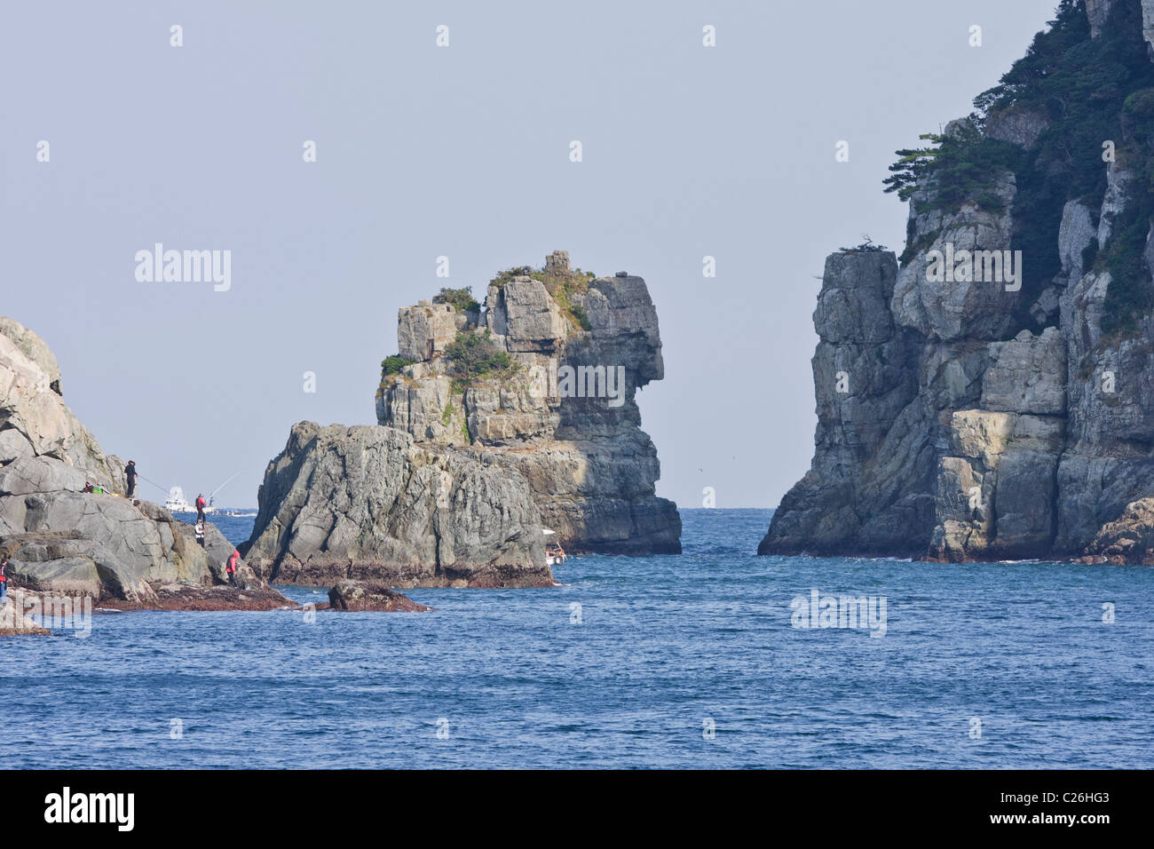 Geoje Haegeumgang (closeup), Geojedo, South Korea Stock Photo - Alamy