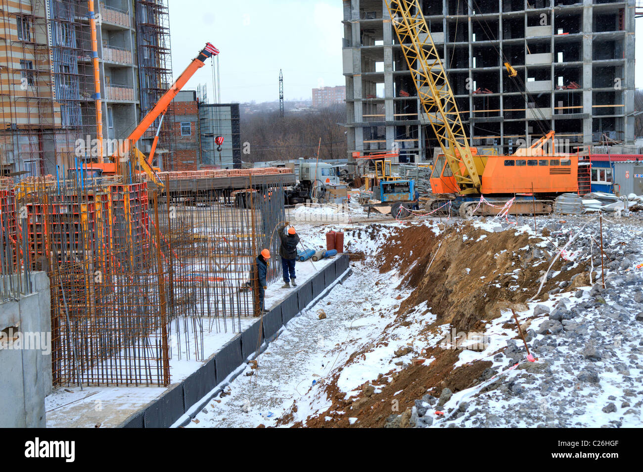 Brick built walls machine hi-res stock photography and images - Alamy