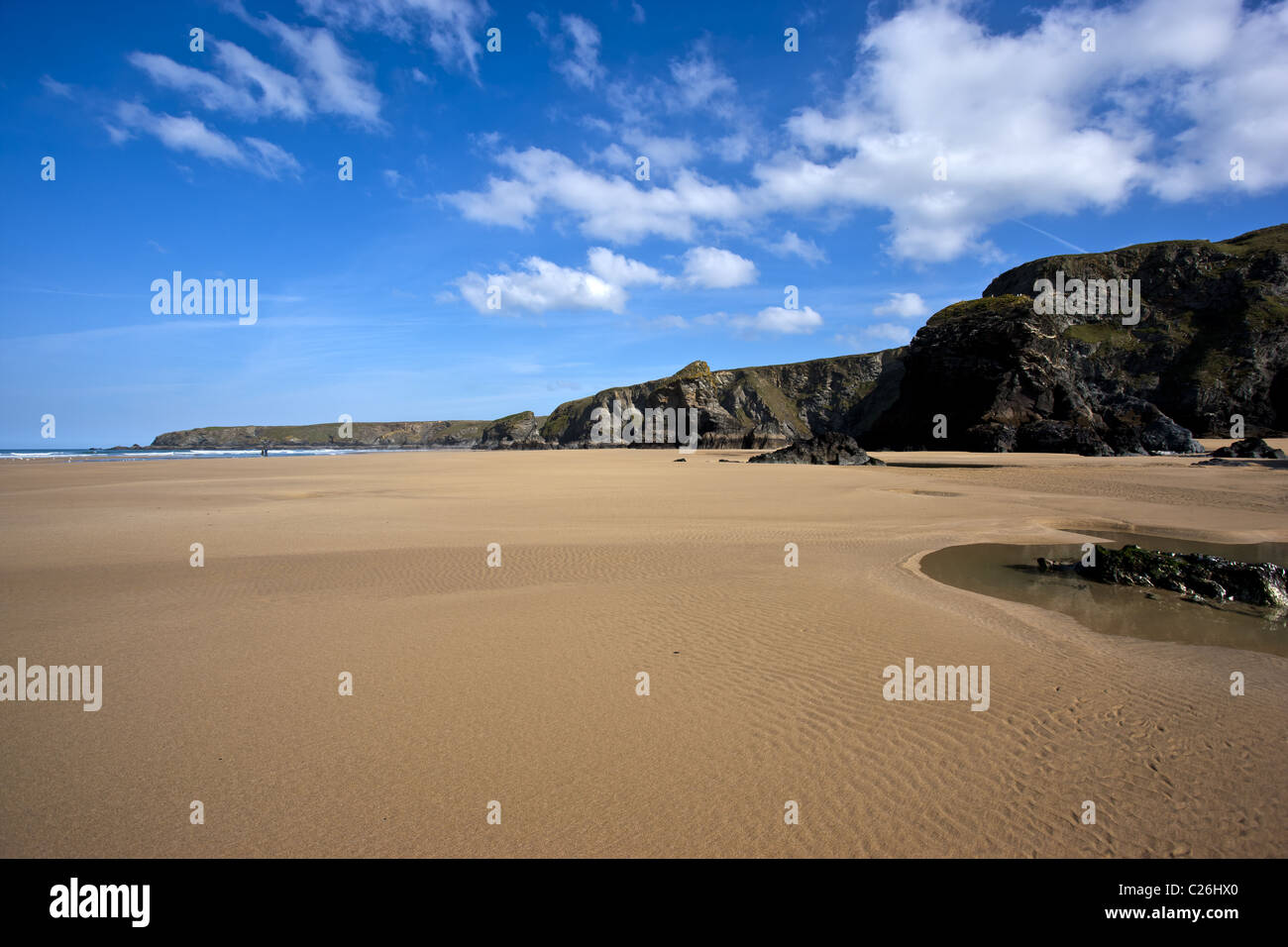 Bedruthan Steps, Cornwall Stock Photo - Alamy