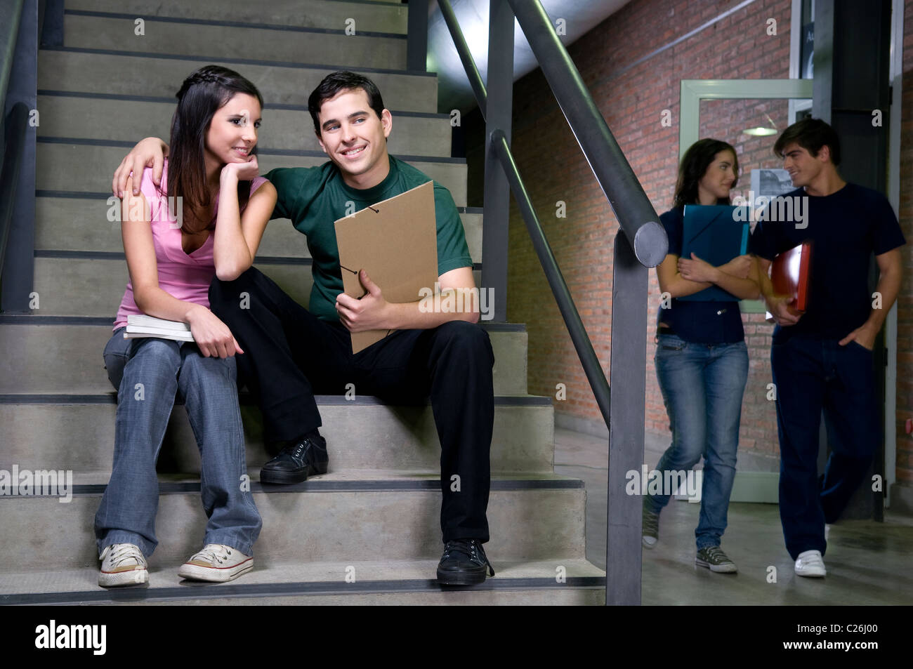 Student sit down in class hi-res stock photography and images - Alamy