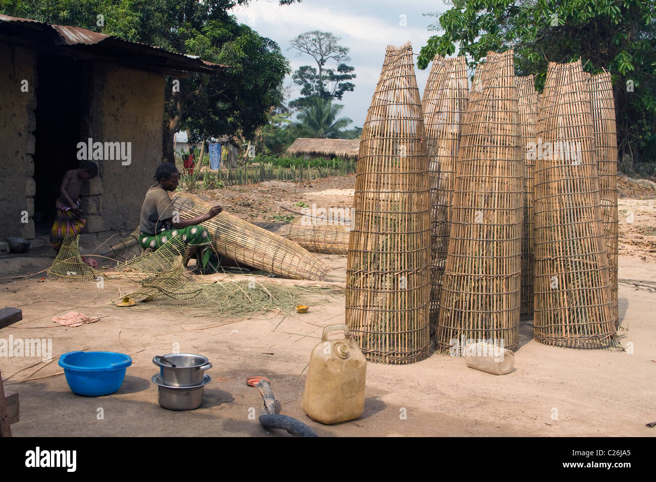 Keepnet, Betou, Ubangi River ,Republic of Congo Stock Photo - Alamy