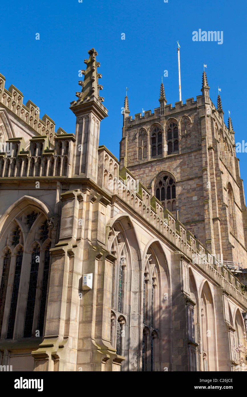 The Church of St Mary the Virgin Lace Market Nottingham city centre ...