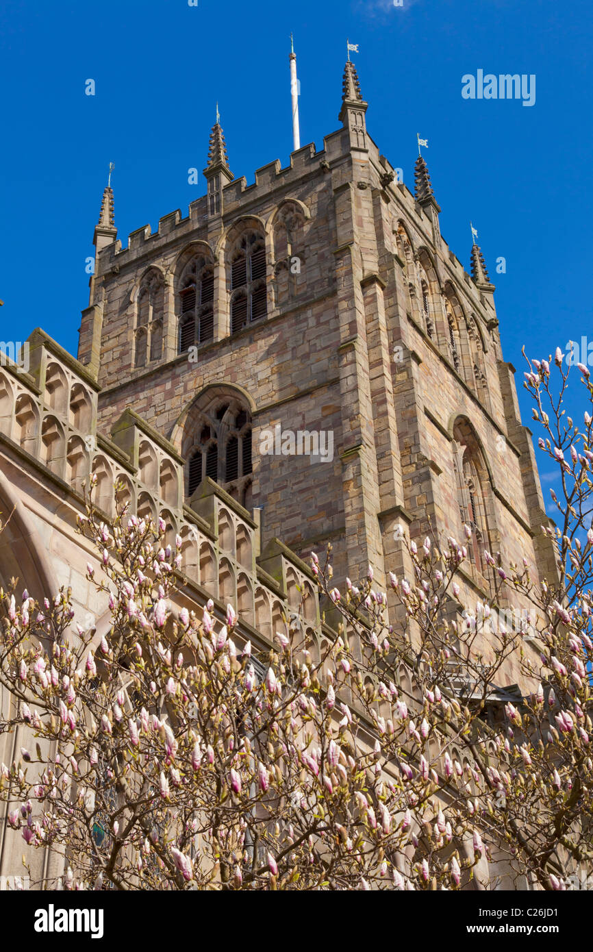 The Church of St Mary the Virgin Lace Market Nottingham city centre ...