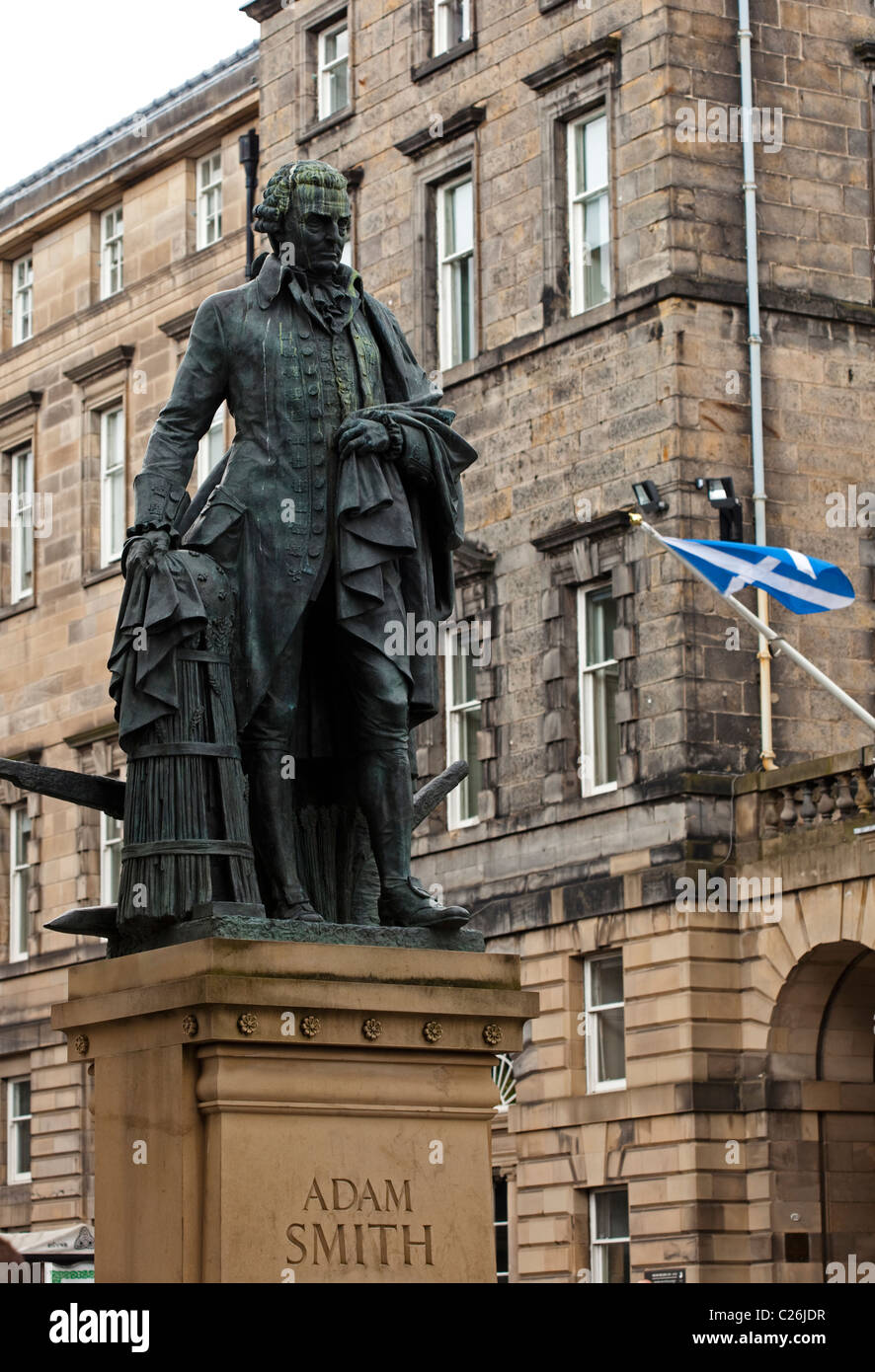 Adam smith statue hi-res stock photography and images - Alamy