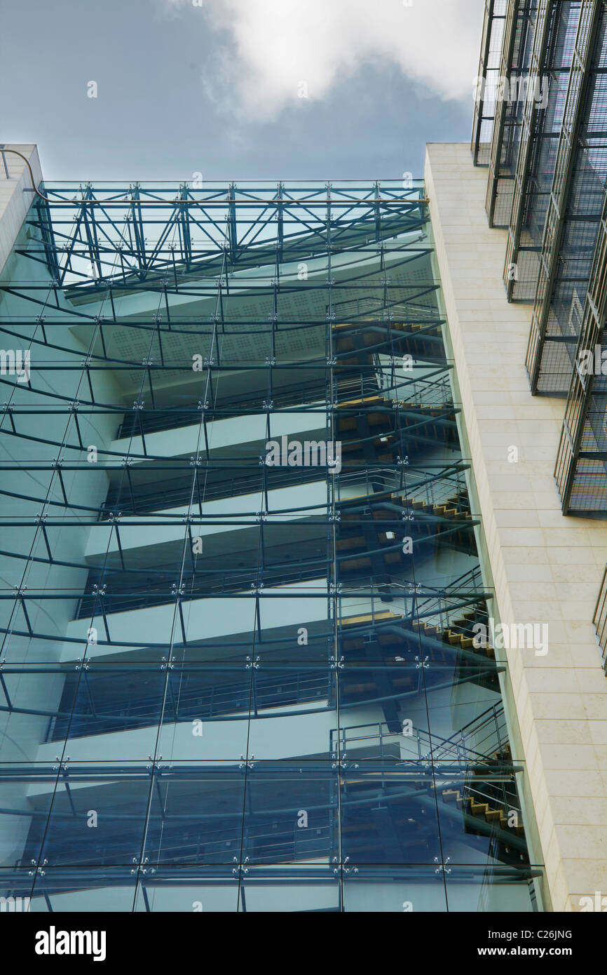 Office block stairs hi-res stock photography and images - Alamy