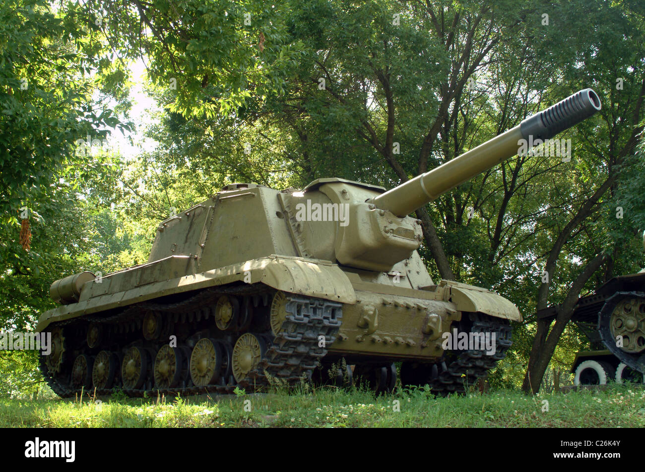 old tank since World War II Stock Photo - Alamy