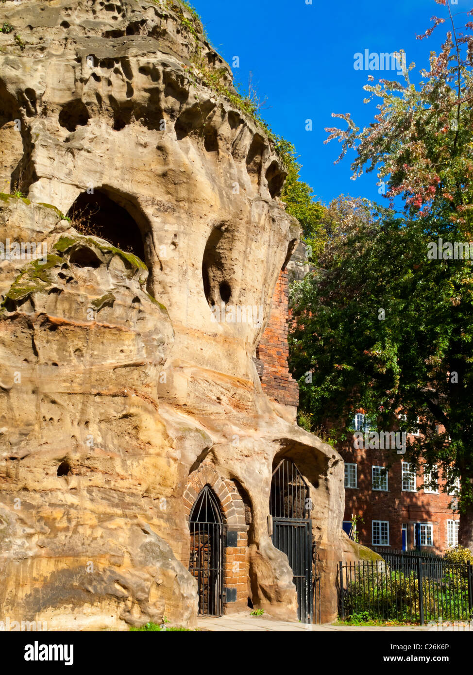 Nottingham rock city hi-res stock photography and images - Alamy