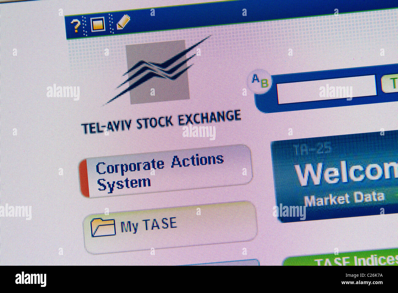 Tel aviv stock exchange hi-res stock photography and images - Alamy