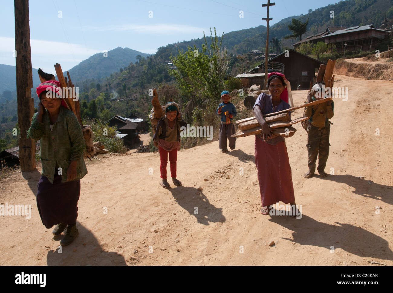 Shan state trek hi-res stock photography and images - Alamy
