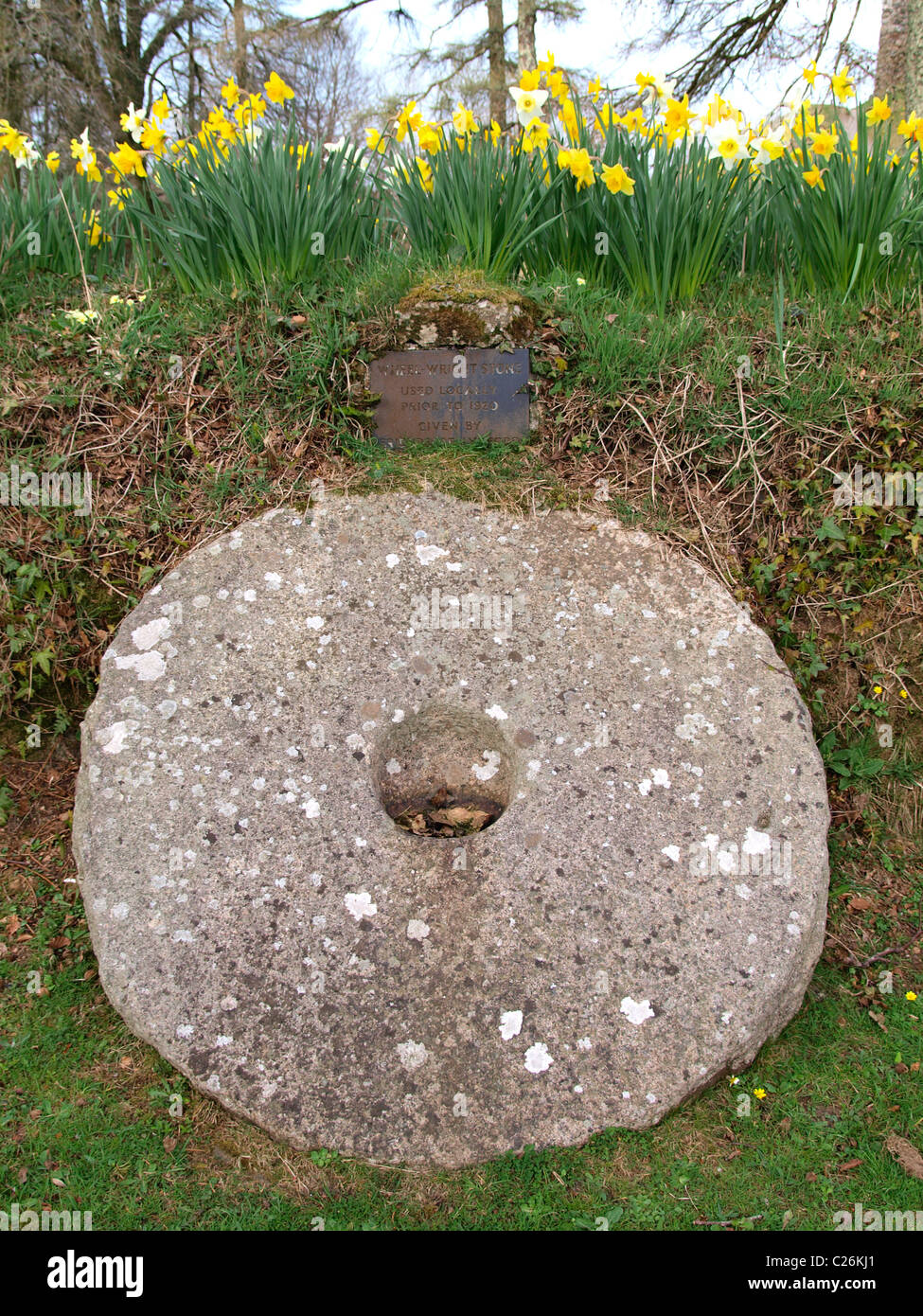 Wheel-wright stone, Lydford Church, Devon, UK Stock Photo - Alamy