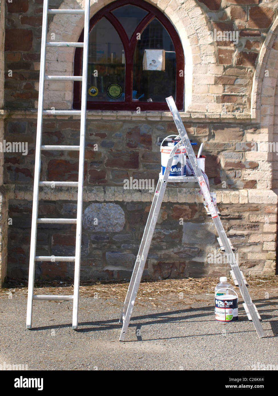 Diy uk ladder hi-res stock photography and images - Alamy