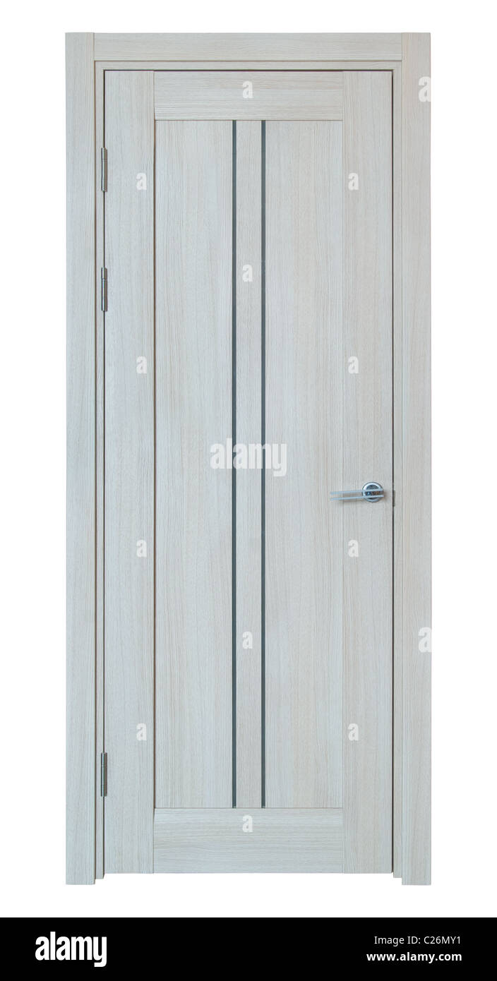 Square white timber house Cut Out Stock Images & Pictures - Alamy