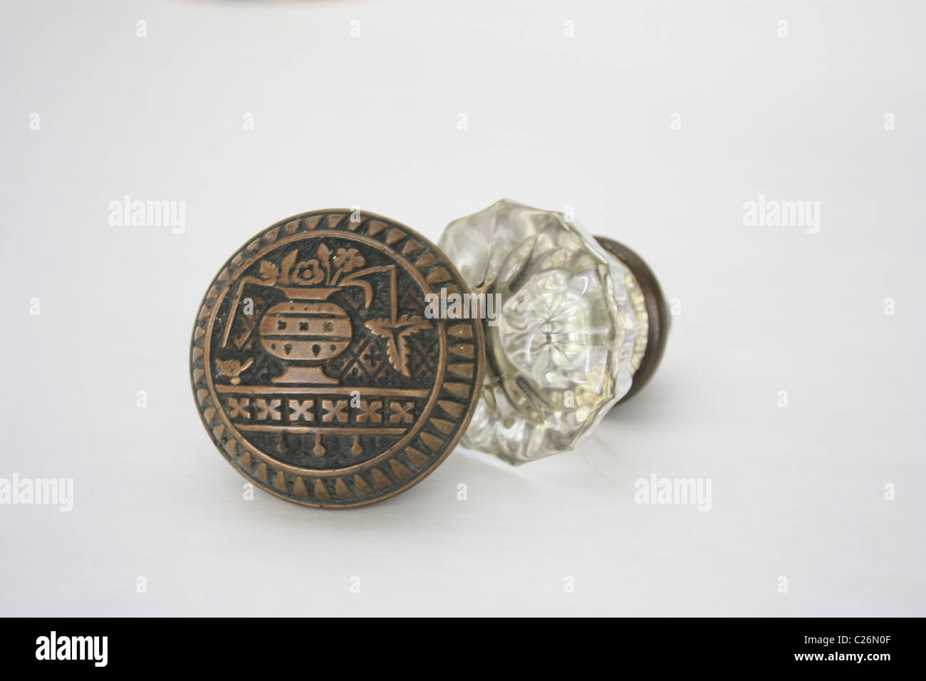 Two brass knobs hi-res stock photography and images - Alamy